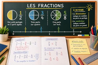 Fractions au CRPE : comprendre, calculer, éviter les erreurs classiques ...